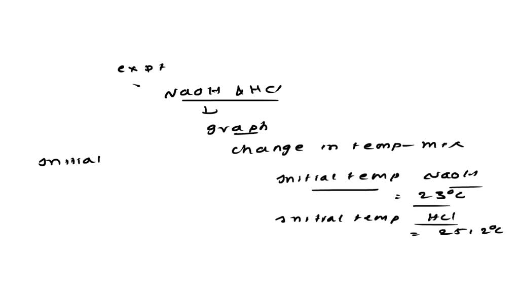 SOLVED: 11. In an experiment, NaOH and HCl are mixed. Based on the graph, what is the change in ...