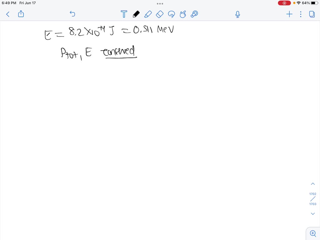 An electron and an antielectron (positron) each have rest energy of 0. ...