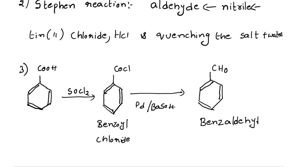 SOLVED: (a) Write the reactions involved in the following: (i) Etard ...