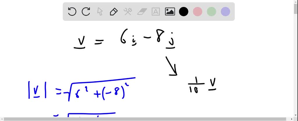 SOLVED: Find the unit vector that has the same direction as the vector ...