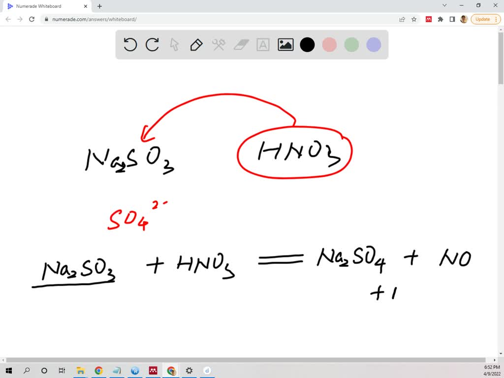 SOLVED: Write a molecular equation for the gas-evolution reaction that ...
