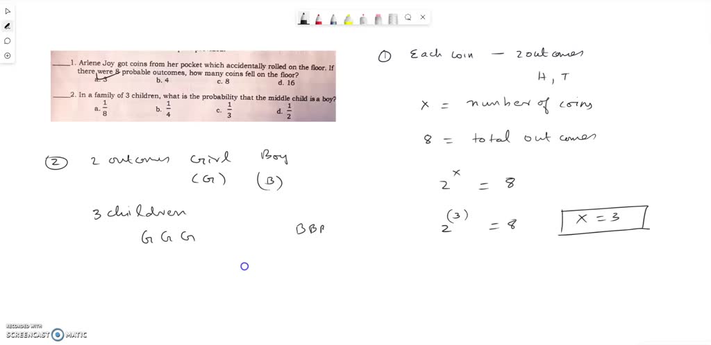 SOLVED: 1 Arlene Joy got coins from her pocket which accidentally ...