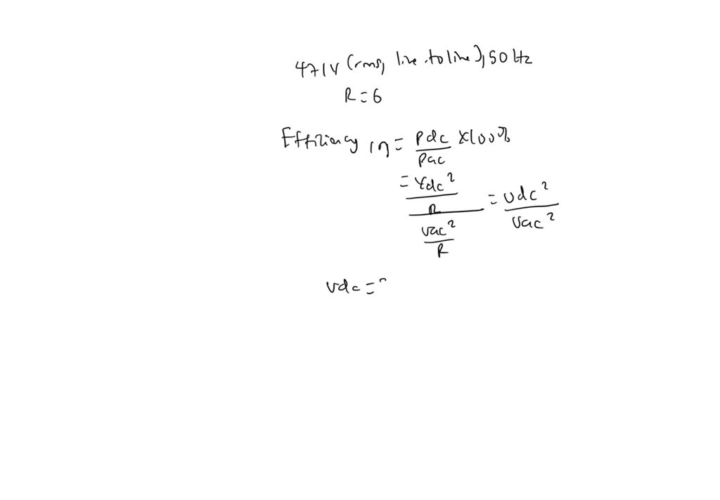 SOLVED: A three-phase, half-wave uncontrolled rectifier shown in Figure below contains three ...
