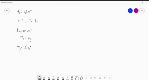 Determine the terminal velocity of the stack of six coffee...