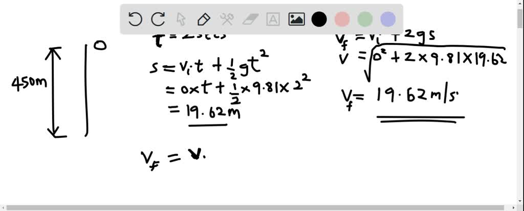 SOLVED: Suppose that a ball is dropped from the upper observation deck ...