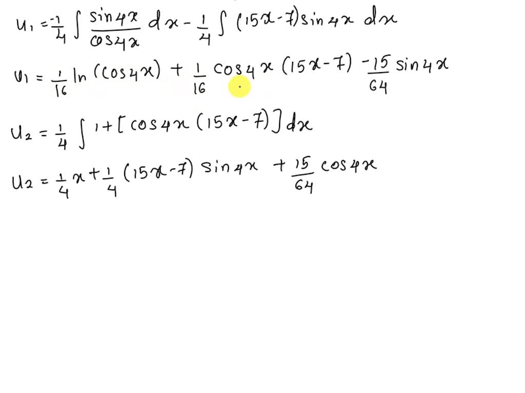 SOLVED: Find the general solution for the differential equation (d^2y ...