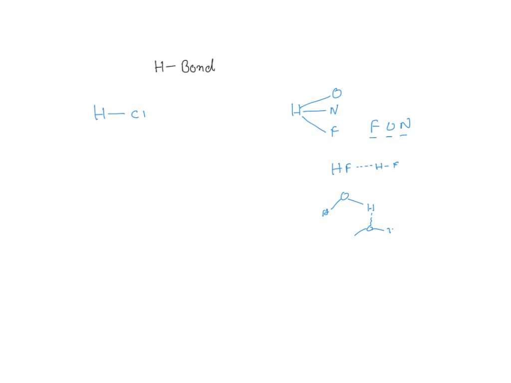 SOLVED: The strongest intermolecular forces between particles of HCl ...
