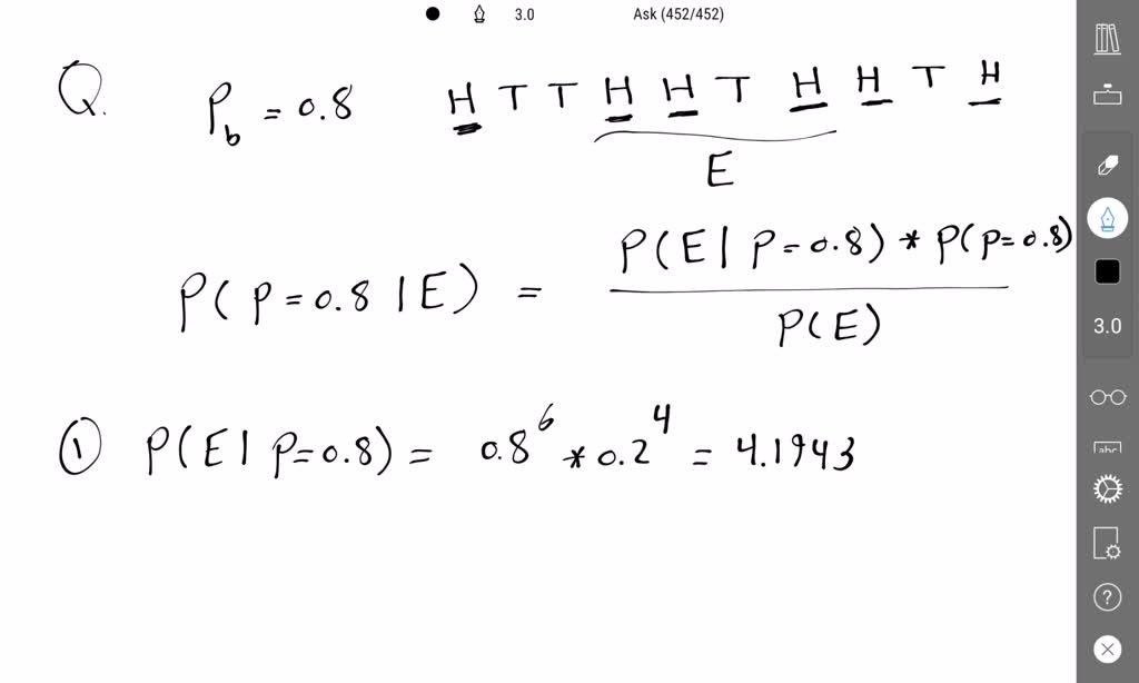 SOLVED: There are two coins, one fair and one biased: The biased coin comes up heads with ...