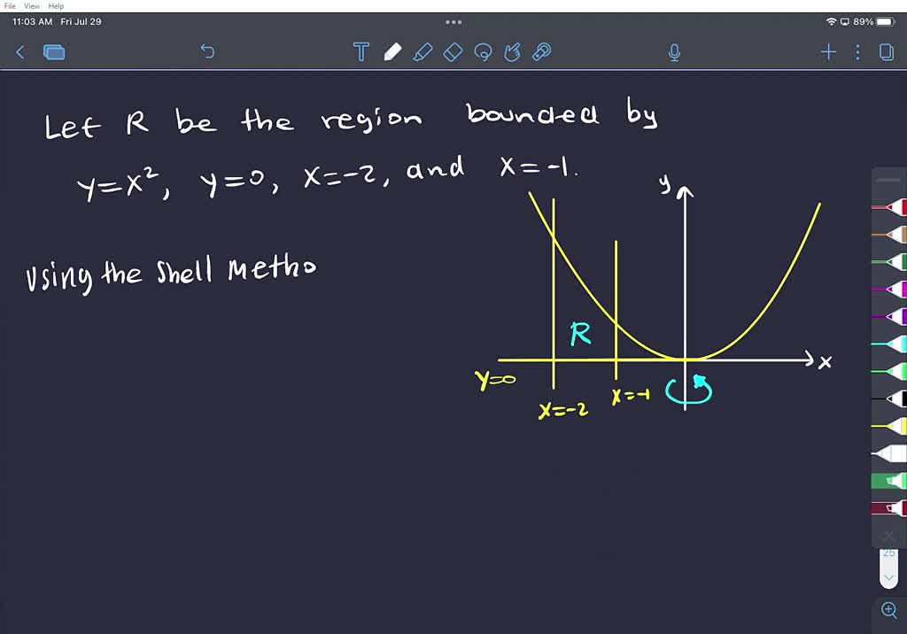 SOLVED: 11. Find the volume of the solid obtained bY rotating the ...