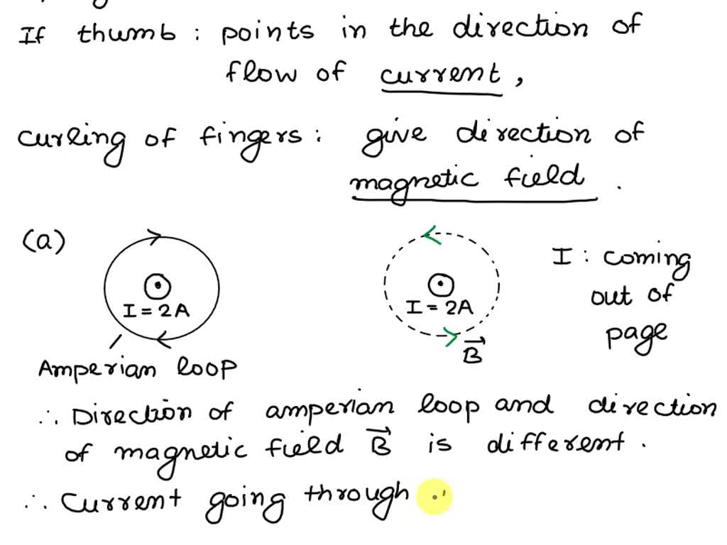 SOLVED: In Ampere's Law, an Amperian loop (a mathematical construct) is ...