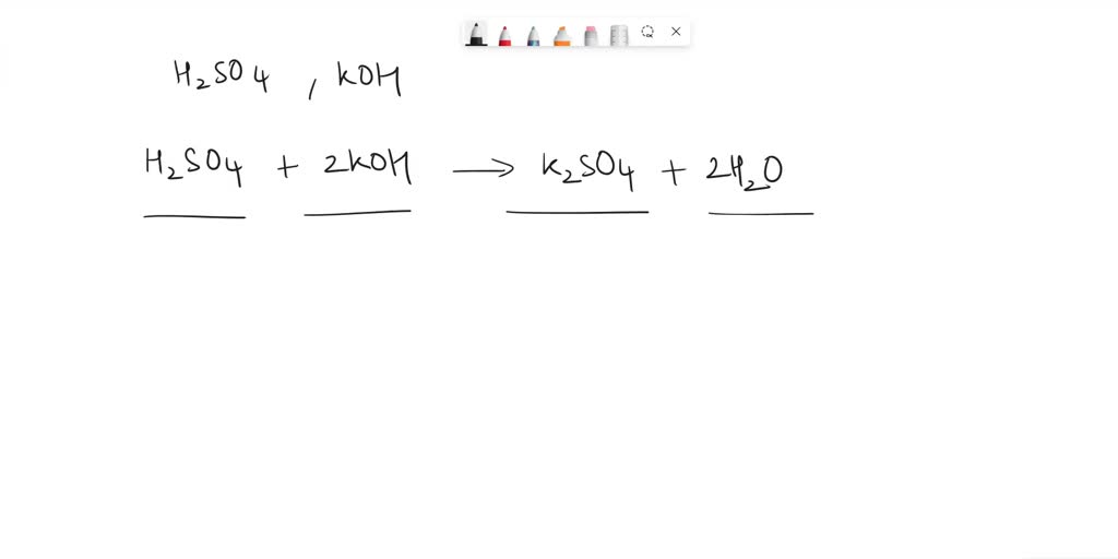 Solved Sulfuric Acid Is A Strong Acid Write The Balanced Molecular 0720