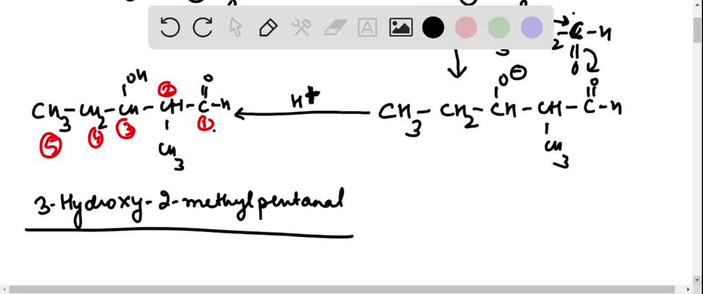SOLVED: (a) Provide a mechanism for the aldol addition of propanal ...