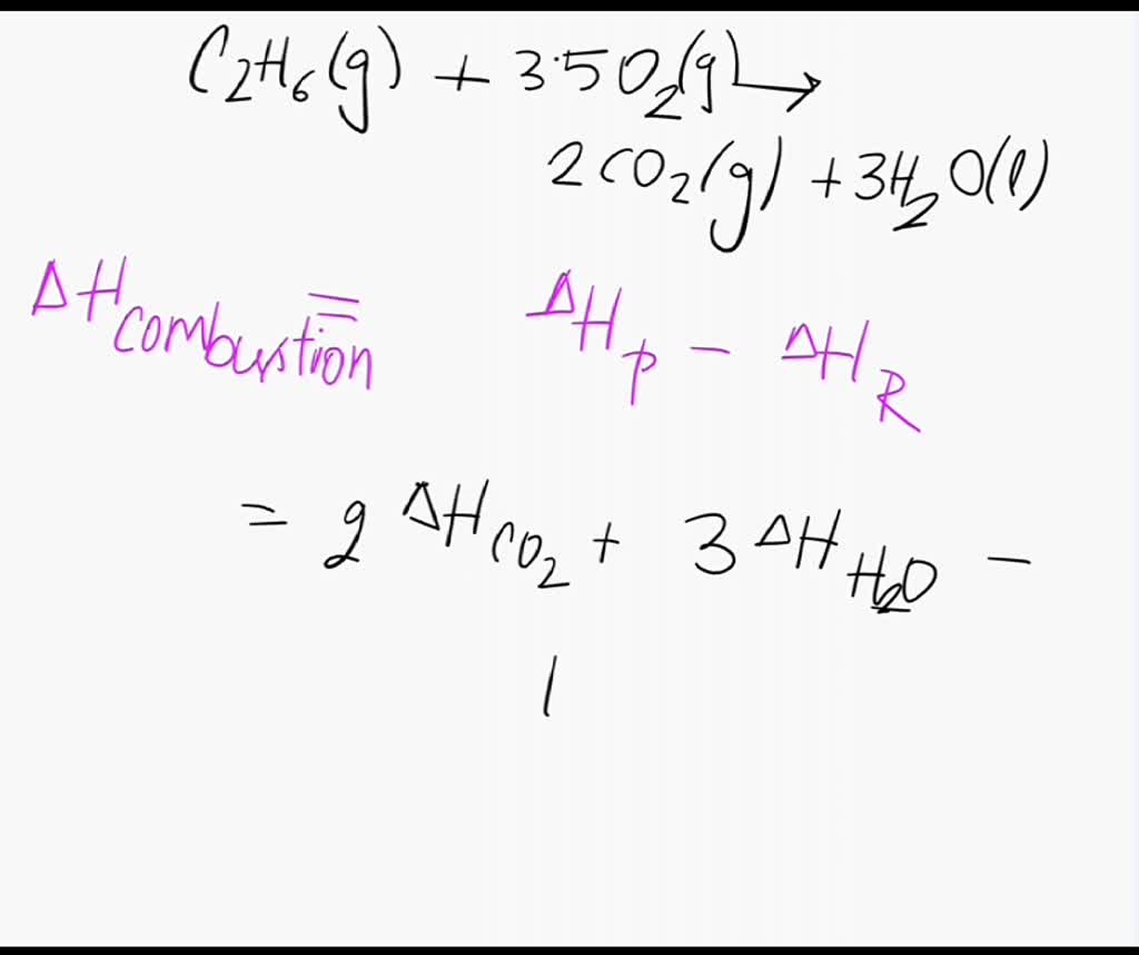 SOLVED: Choose the correct thermochemical equation for the combustion ...