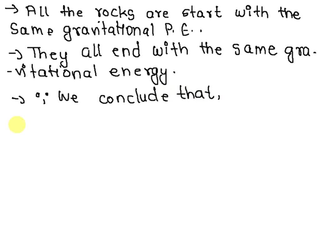 SOLVED: 15) A person stands on the edge of a cliff. She throws three ...