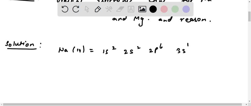 SOLVED: Write electron configurations and draw orbital diagrams for Sodium and Magnesium: Use ...