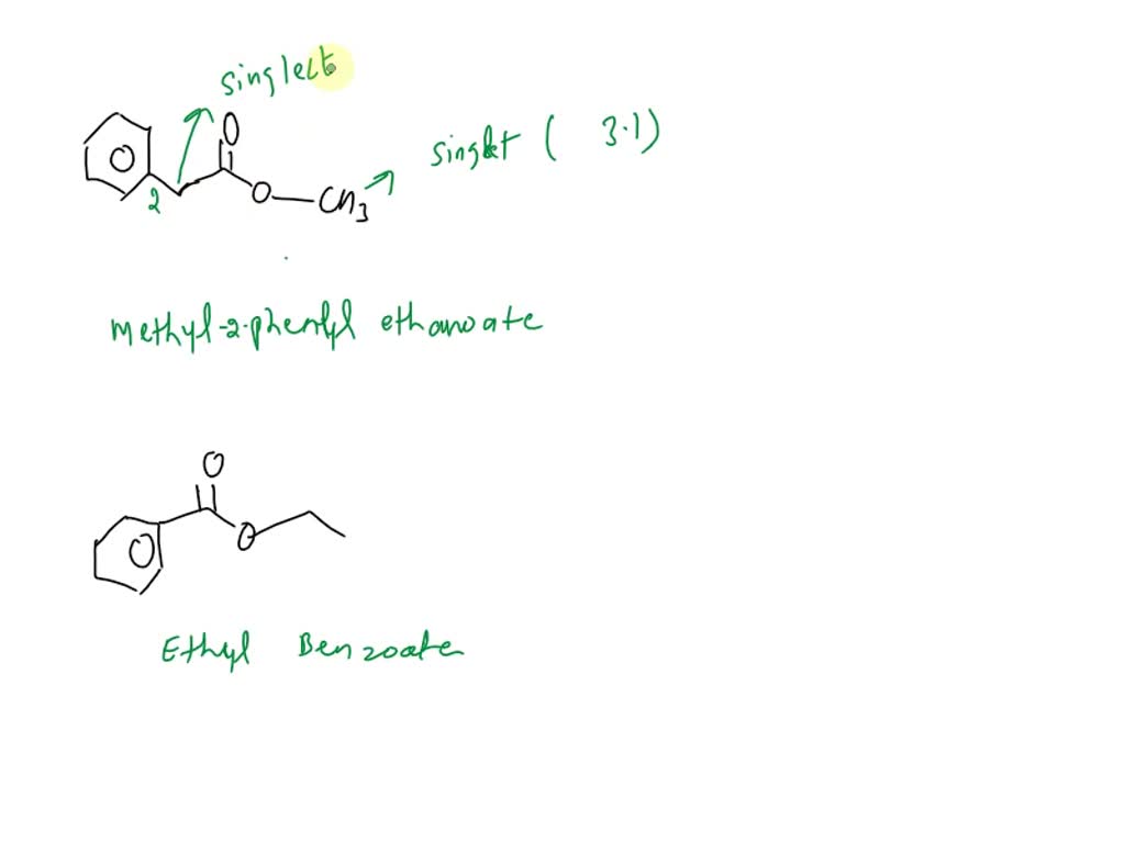 SOLVED: 1H-NMR spectra with chemical shift data were provided at the ...
