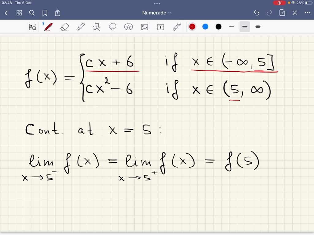 Solved Point Find The Value Of The Constant € That Makes The