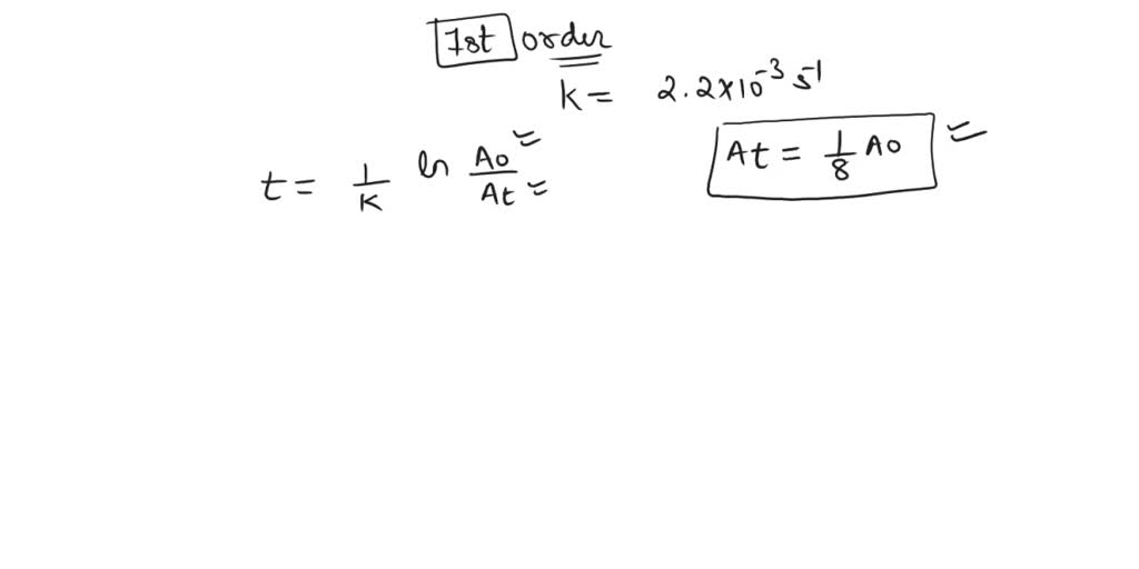 Solved A Certain First Order Reaction Has A Rate Constant Of 1 60×10