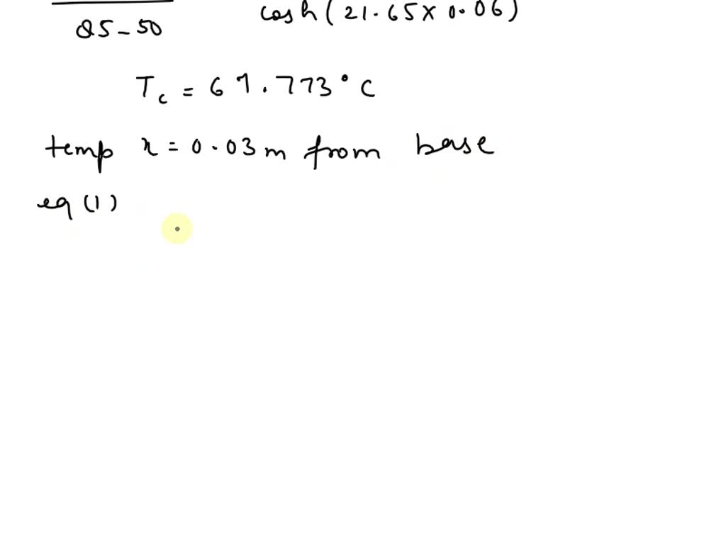 SOLVED: A3. A circumferential fin of rectangular cross-section is ...