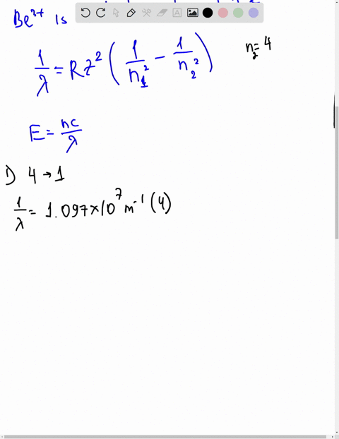 In a be3 atom the single electron is excited to the n 4...
