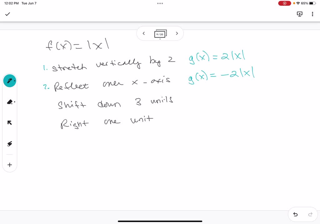 SOLVED: Texts: 1. Flip over x-axis 2. Flip over y-axis 3. How each ...