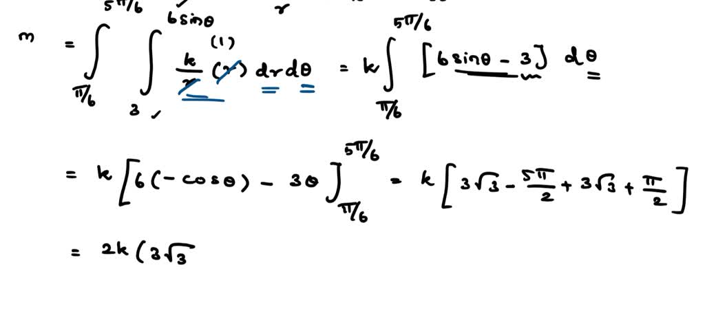 SOLVED: 'Example Three A lamina occupies the region inside the circle x ...