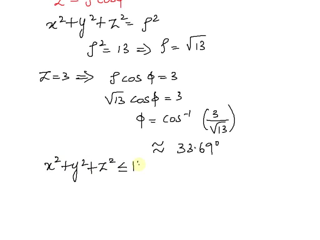SOLVED: 'Write a triple integral including limits of integration that gives the volume of the ...