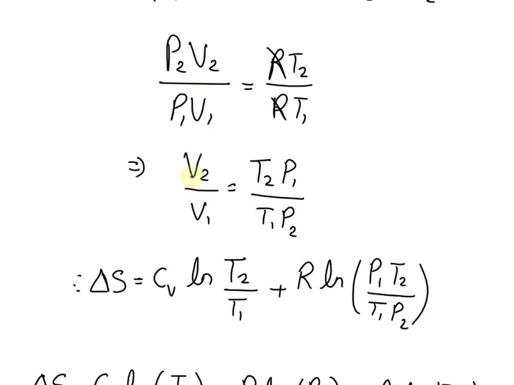 SOLVED: Nitrogen at 100 kPa and 17 Â°C is compressed adiabatically to 600 kPa and 227 Â°C ...