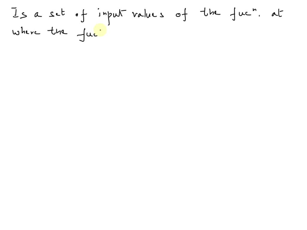 SOLVED Find The Domain Of The Function Using Interval Notation F x