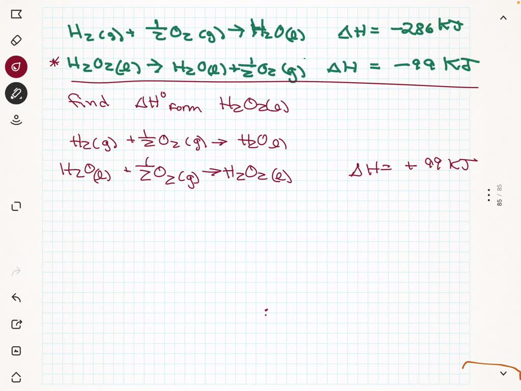 SOLVED: Given the following data, calculate the enthalpy of formation ...