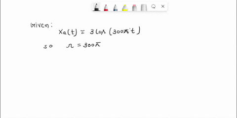 What is the minimum sampling rate for the signal xt...