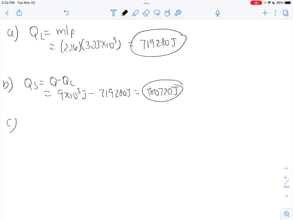 Suppose 9.00 Ã— 10^5 J of energy are transferred to 2.16 kg of ice at ...