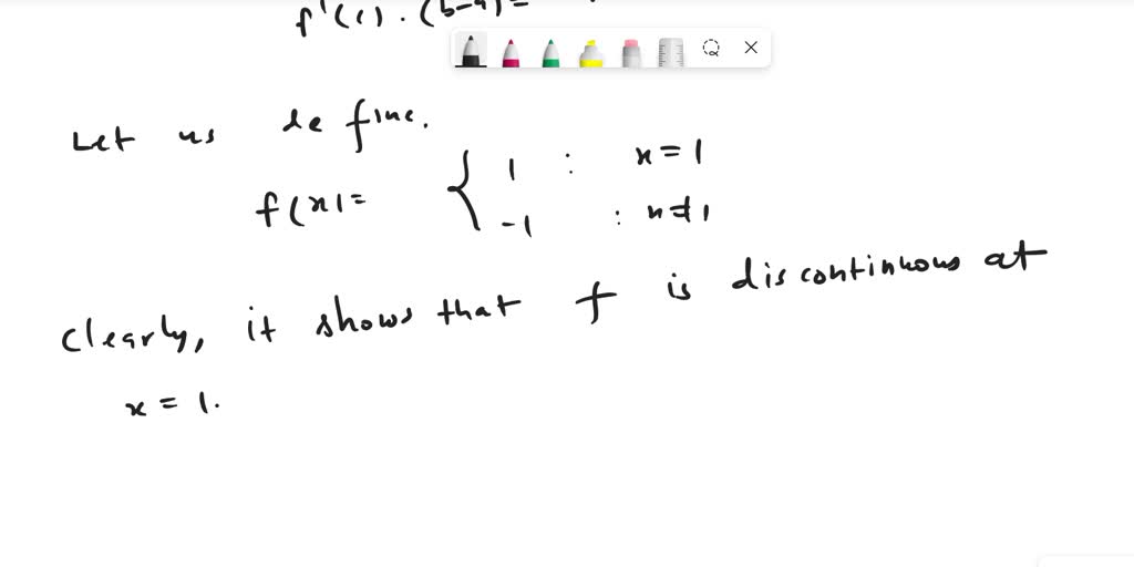 SOLVED: 151. If you have a function with a discontinuity, is it still ...