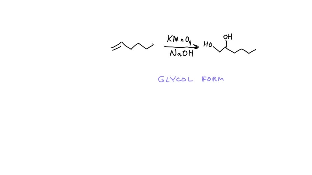 Solved Write An Equation For The Reaction Between Hex 1 Ene And