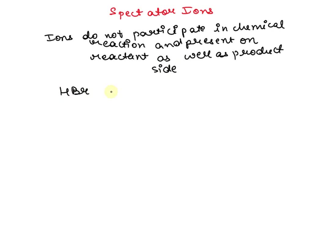 SOLVED: Spectator Ions for HC2H3O2 (aq) + NH4OH (aq) → NH4C2H3O2 (aq ...