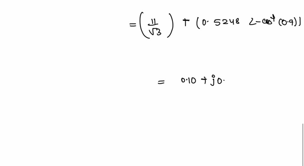 SOLVED: A 3-phase, 1.5 MVA, 11 kV star-connected alternator has a synchronous impedance of 1.2 ...