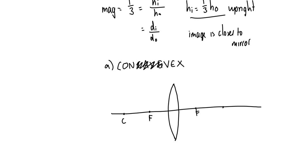SOLVED: Q1. The linear magnification produced by a spherical mirror is ...