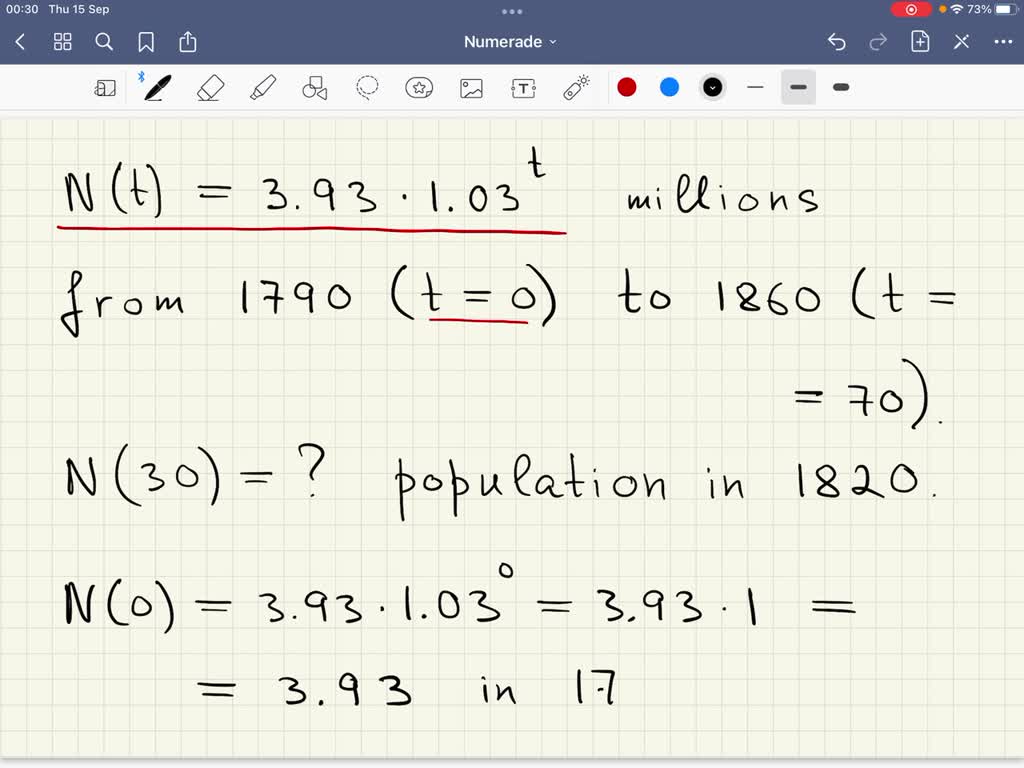 SOLVED: The population of the United States from 1790 to 1860 is given ...