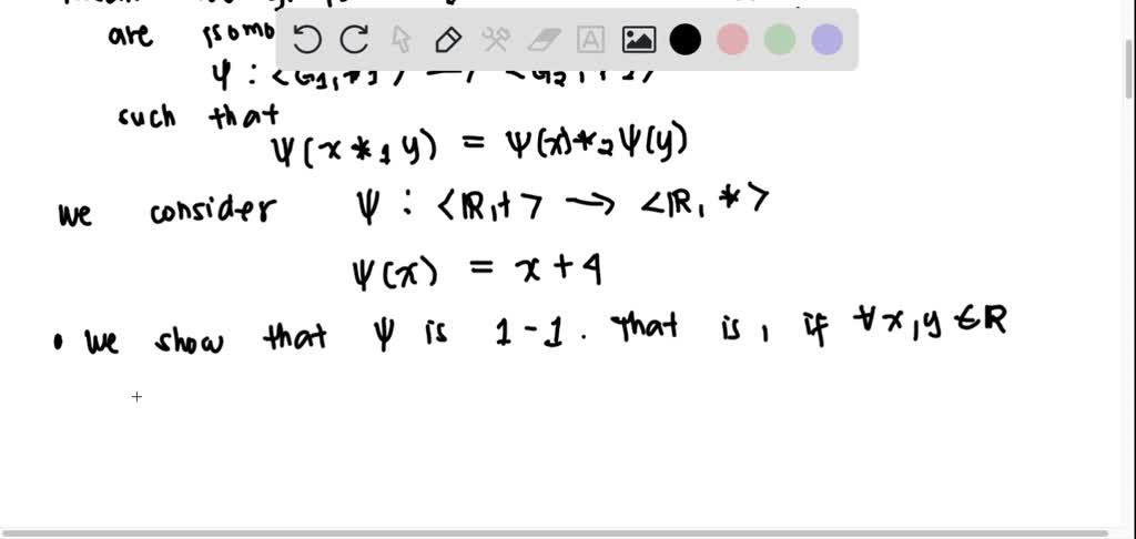 SOLVED: For each case below, prove that the two given groups are ...