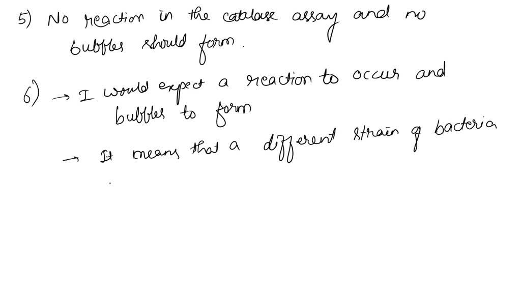 SOLVED: What reaction would you expect when performing a negative ...