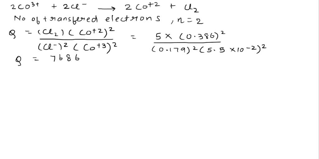 SOLVED: EXPLORING THE NERNST EQUATION Concentration Cells; Temperature ...