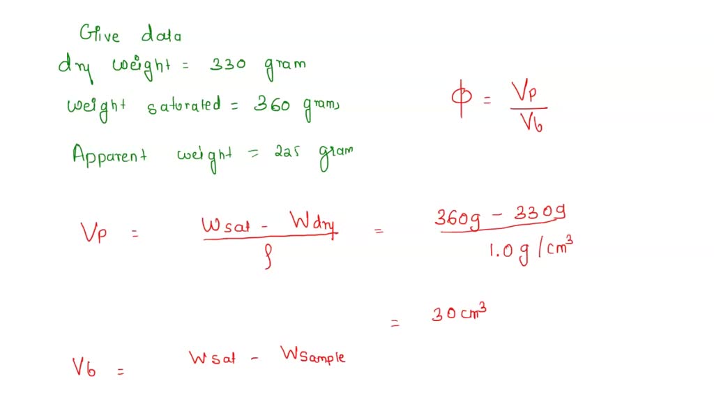 SOLVED: soil sample has a water content of 18% and a wet unit weight of ...
