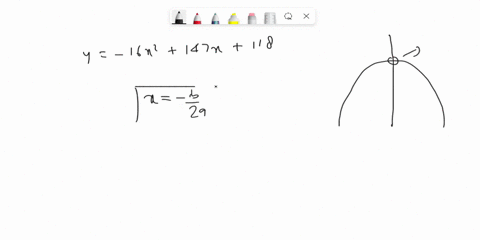 A model rocket is launched in the air the quadratic function...
