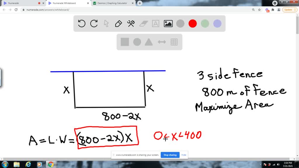 SOLVED: The best fencing plan A rectangular plot of farmland will be ...