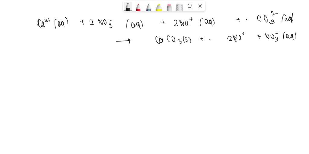 SOLVED: Cu(NO3)2 + Na2CO3 → CuCO3 + 2NaNO3 So what would be the ...