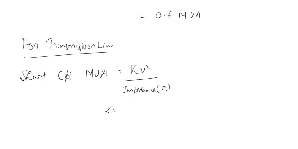 For the system shown in Fig. 6-18, calculate the short-circuit MVA at A ...
