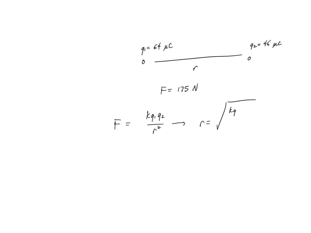 SOLVED: and+42.0C exert a repulsive force on each other of 197N. What ...