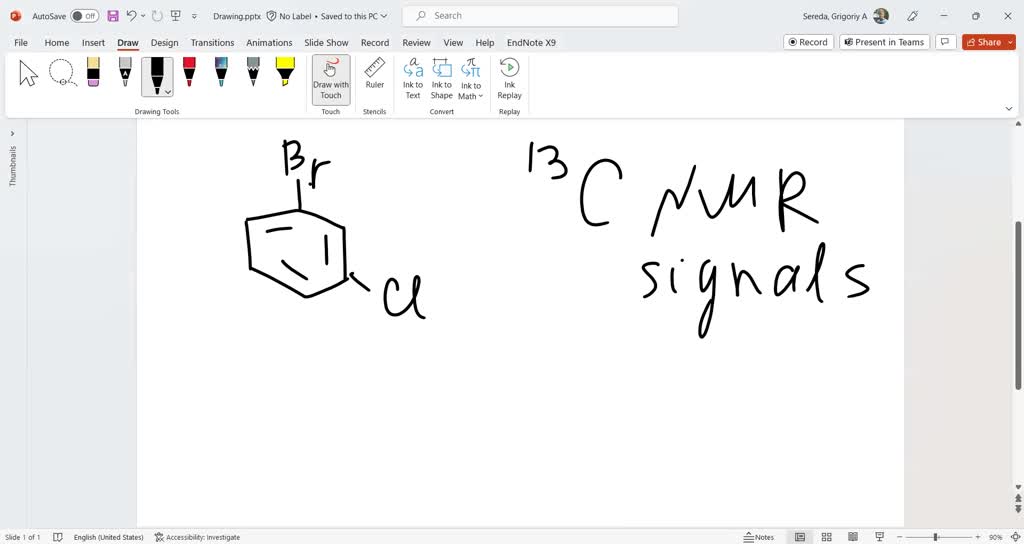 SOLVED: The number of unique carbons in a molecule will correspond to ...