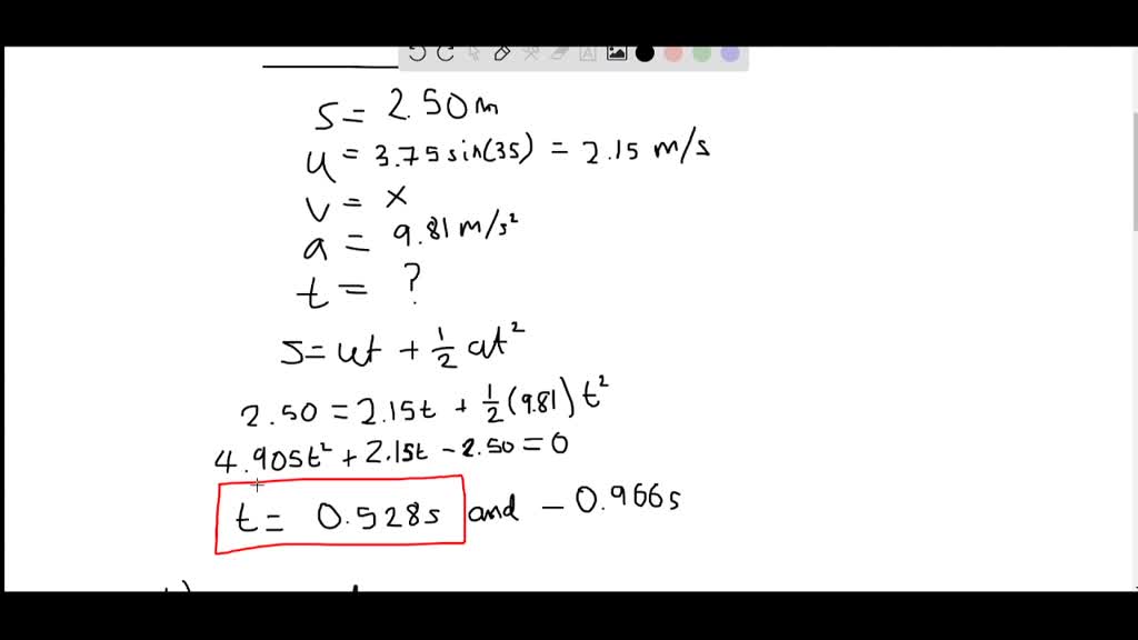 SOLVED: A boy throws a baseball onto a roof and it rolls back down and ...