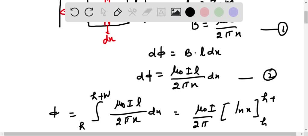 SOLVED: A rectangular conducting loop is placed on a flat surface, with the longer sides ...